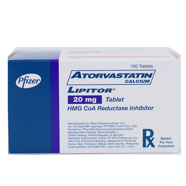 LIPITOR Atorvastatin Calcium 20mg Tablet 1's price in the Philippines ...